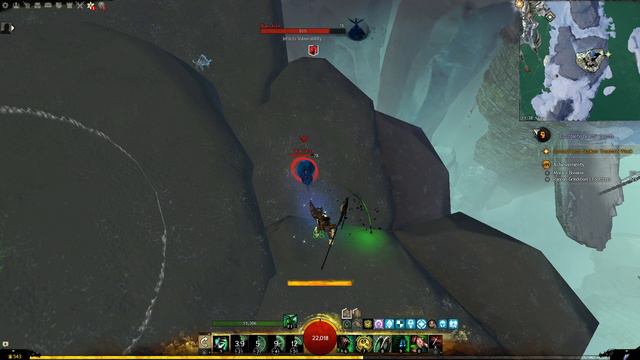 Jumping puzzle - Frostgorge Sound - Shattered Ice Ruins, Diving Goggles (Guild Wars 2)