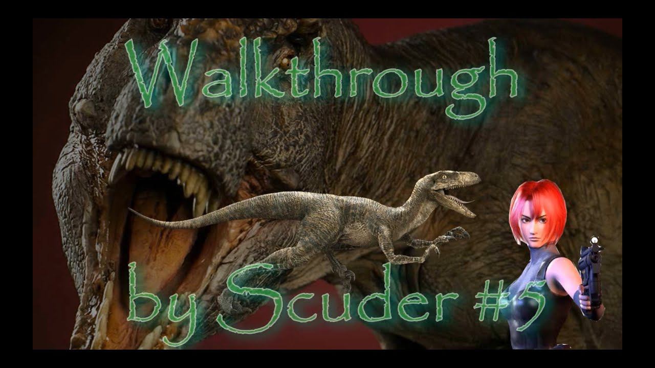 Прохождение Dino Crisis 1 часть 5 "Схватка с Т-Рексом"