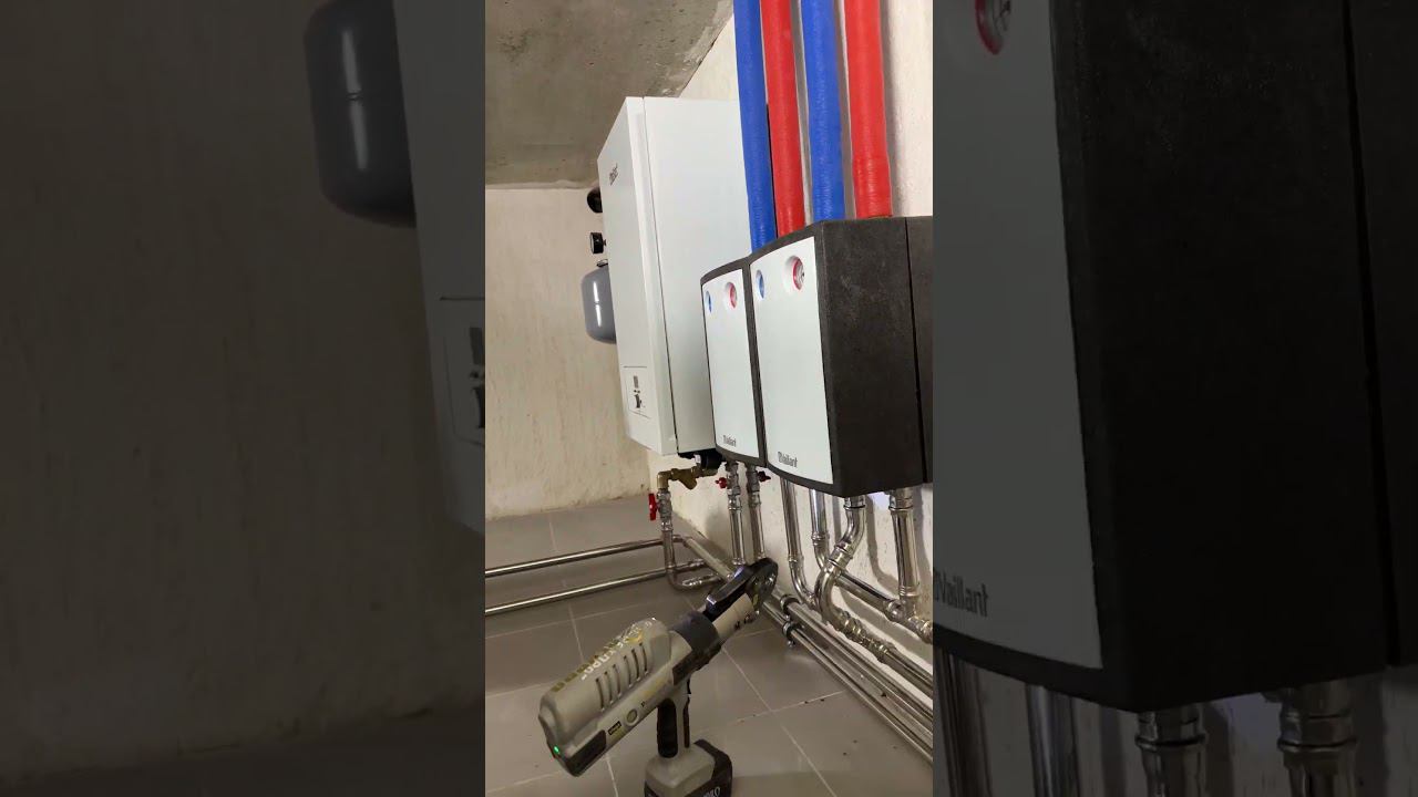 Монтаж котельной от компании REHPRO #TECE и #vaillant #ремонт