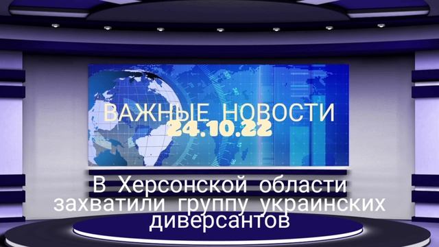В Херсонской области захватили группу украинских диверсантов