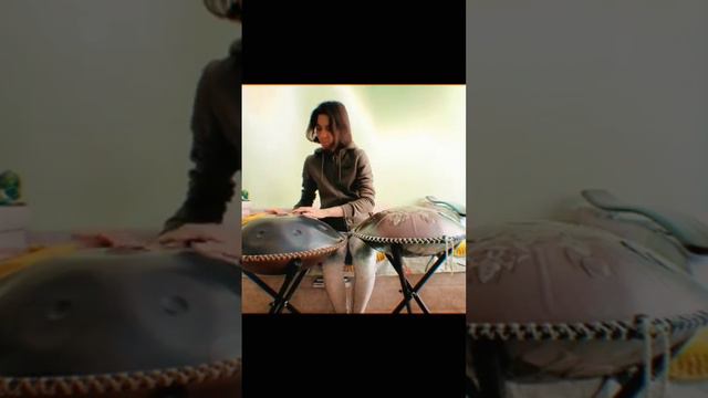 Игра на двух Хангах. Хэндпан и язычковый барабан