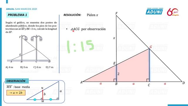 San Marcos Anual 2021 | Semana 09 Geometría