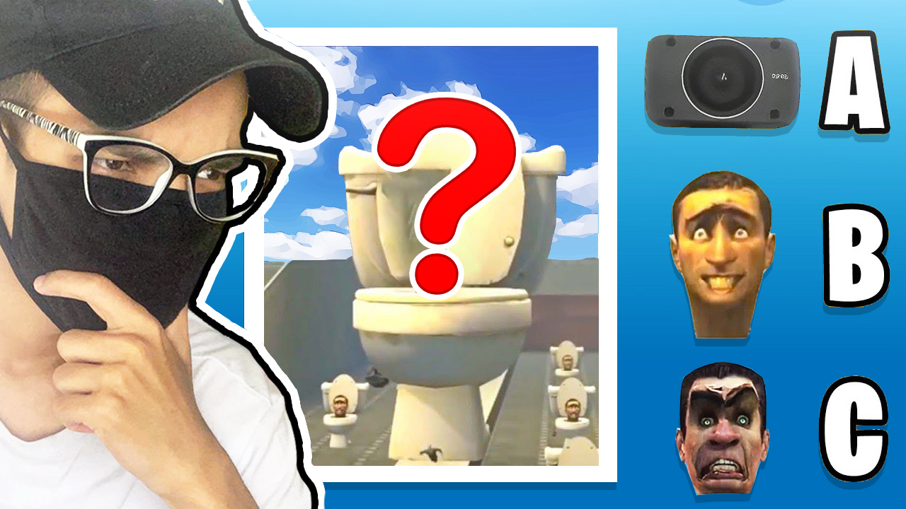 УГАДАЙ ПРАВИЛЬНУЮ ГОЛОВУ СКИБИДИ ТУАЛЕТА Skibidi toilet реакция все серии