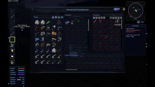 Empyrion 0013. Альфа 1.7.2 Новые конструкторы. В чем соль..