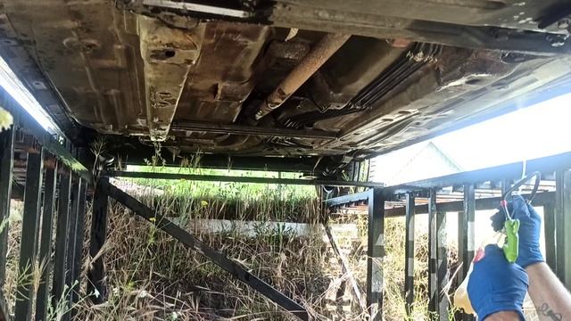 Форд фьюжн. Антикор днища . Раст стоп.