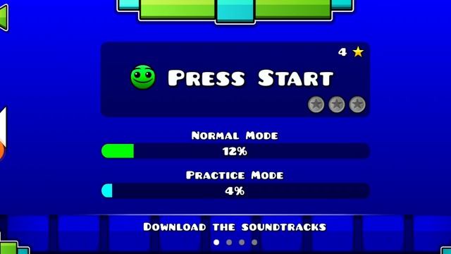 Геометрия деш но с каждой смерью уровень становится сложнее