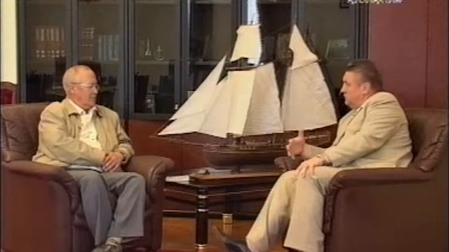 Интервью губернатора Астраханской области А.П. Гужвина казахстанскому телевидению