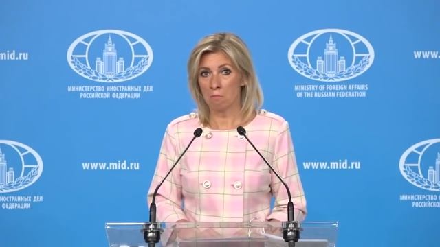 Срочно! Захарова РАЗРУШИЛА все попытки Украины задеть Россию и вернуть Крым.mp4