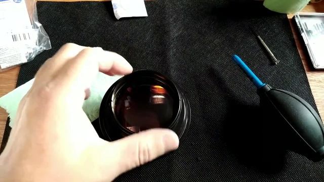 ОБЪЕКТИВ И-37, Соринка в глазу. Разборка и чистка объектива, обзор