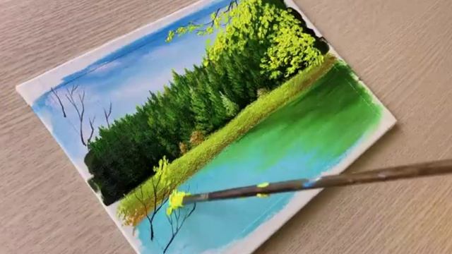 Хобби. Рисуем красиво акрилом.