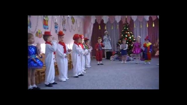 Новый год ,детсад  2015