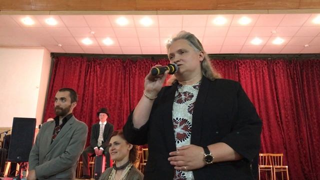 Инклюзивный сценический показ мод "Теория познания". Официальная часть. Петрова Елизавета А.