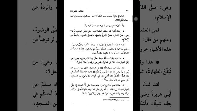 Краткое изложение фикха. Действия нарушающие малое омовение 2..mkv