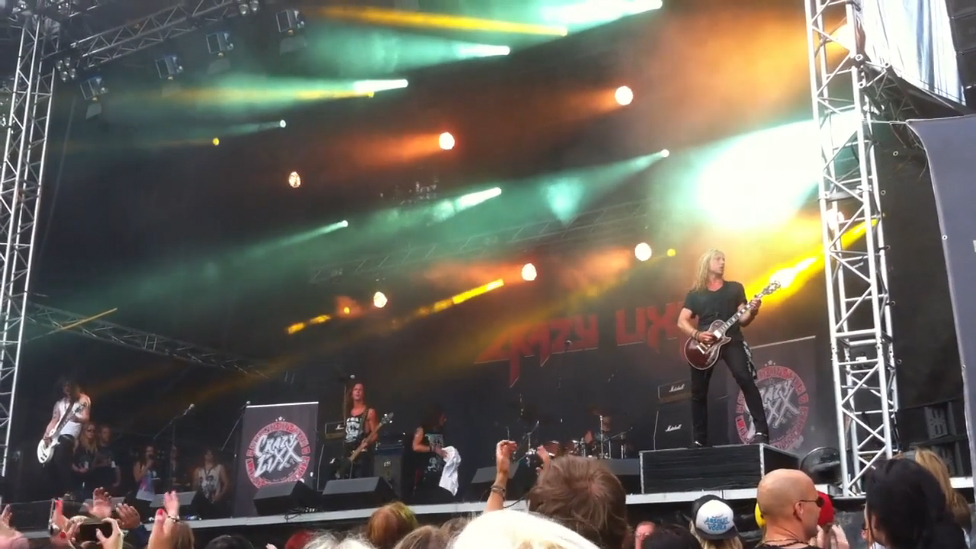 CRAZY LIXX - Road To Babylon (live at Skogsröjet 2013)