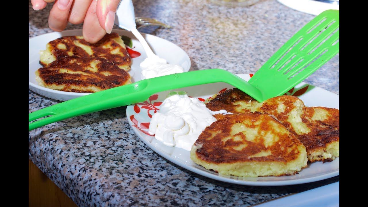 Приготовление домашних сырников. Здоровая выпечка из творога. Снимаем для стоков.