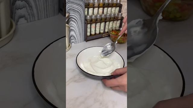 Овощной салат "по-новому"