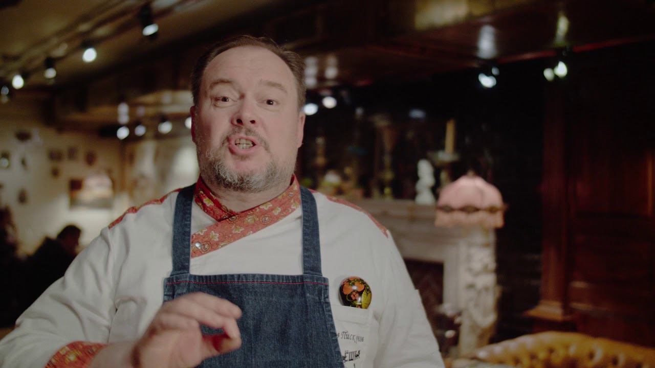 Пожарская котлета из ресторана русской кухни «Матрёшка»