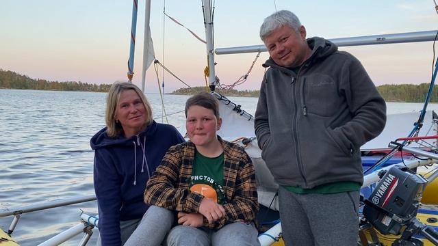 Интервью с экипажем тримарана Светлый