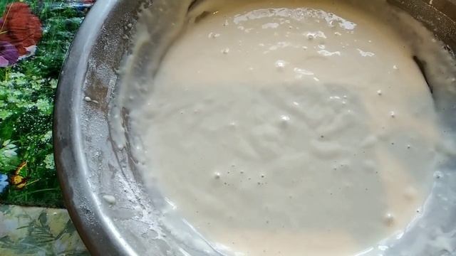 Рецепт блинчиков на ржаной бездрожжевой закваске(рецепт для тех у кого излишки закваски).