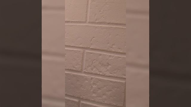 Демонстрация образца имитации кирпича. Дизайн Loft 9003