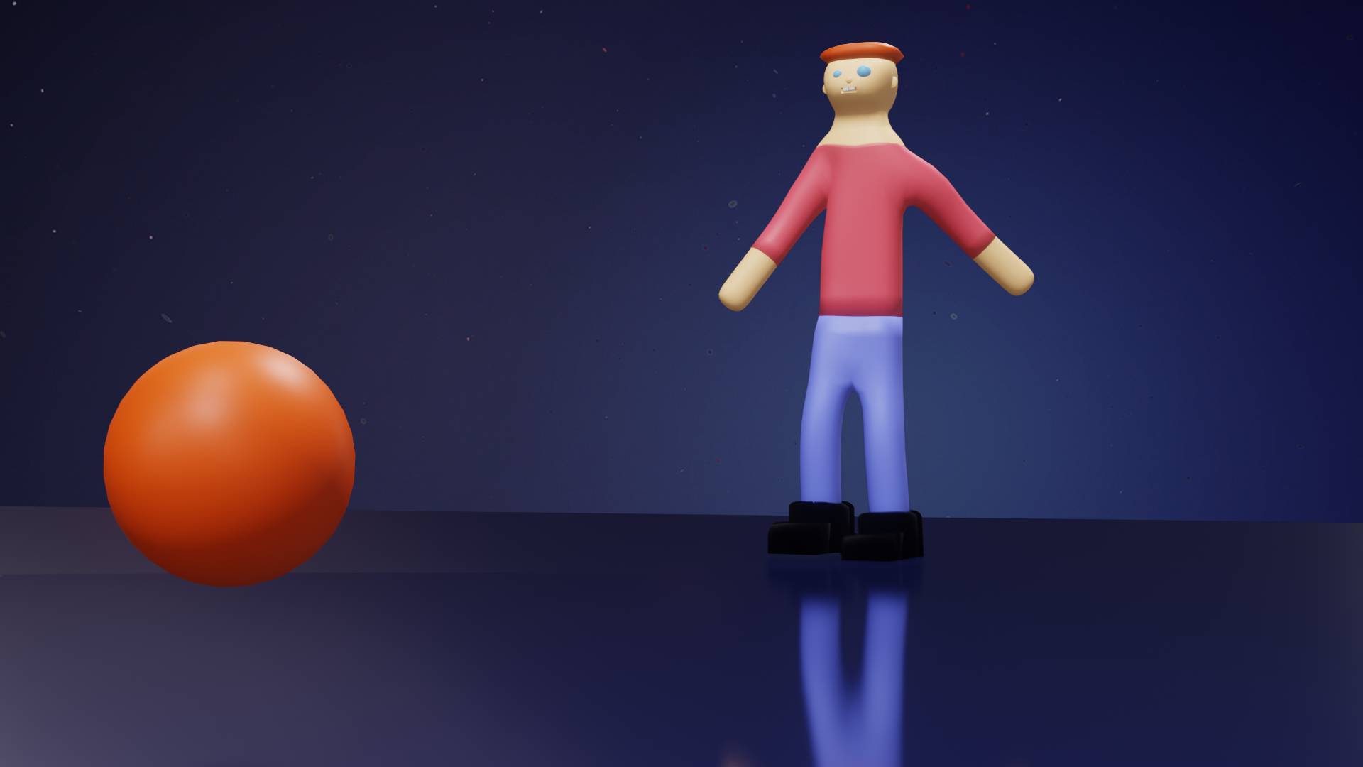 Моя вторая попытка сделать анимацию в Blender