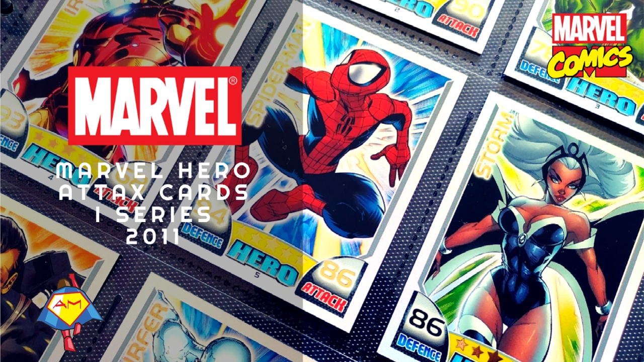 Карточки Marvel Hero Attax 2011 год.
