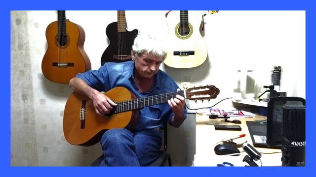 " Ritorno a casa ". Классическая гитара. Ноты и табулатура по ссылке. Концертная пьеса.