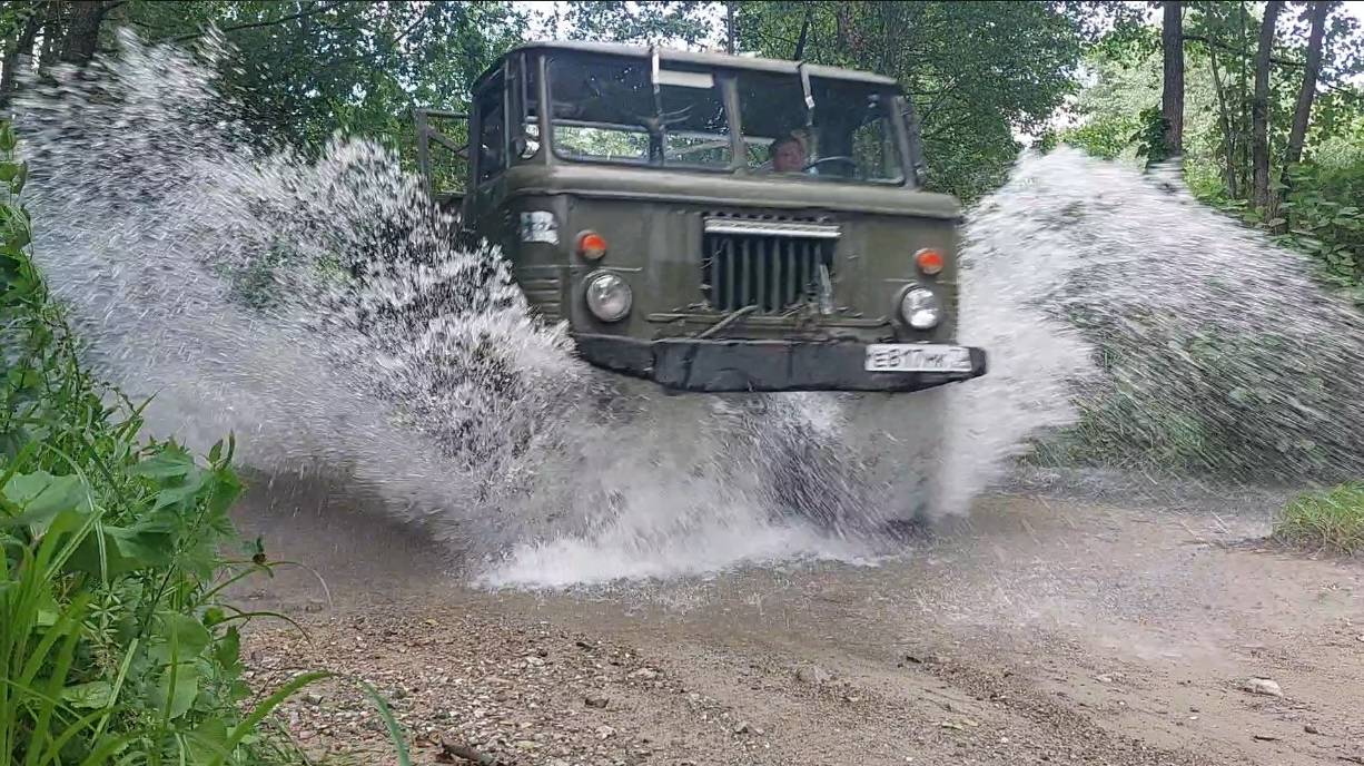 Дальний рейс! На ГАЗ-66 по бездорожью!