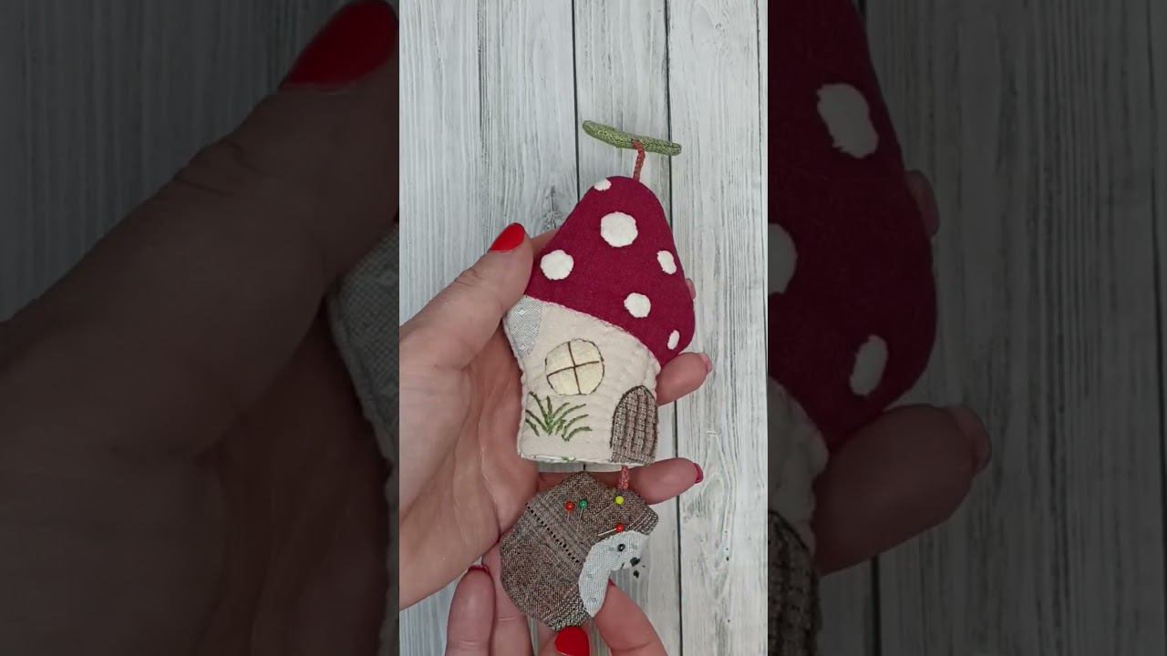 Мухоморчик- игольница. Незаменимый помощник