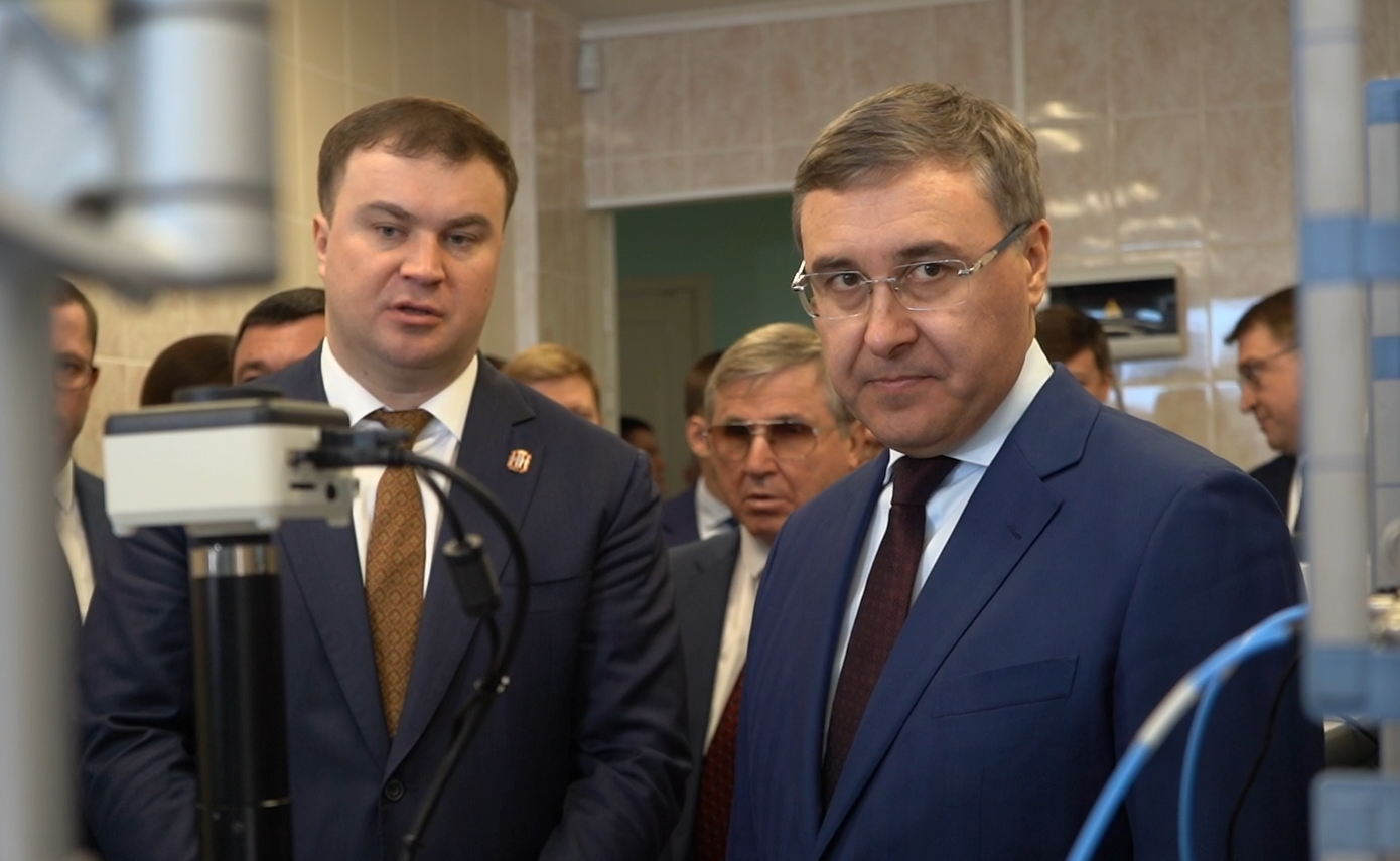 Визит В. Н. Фалькова в технический университет