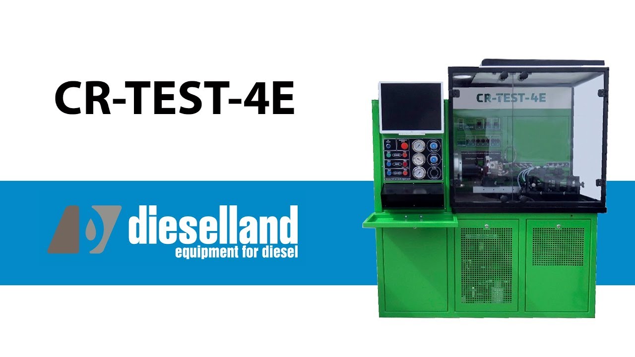 CR-TEST-4E. Стенд для проверки и испытания форсунок и насосов системы Common-Rail.mp4