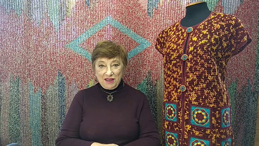 Жилет "Бухара". Мастер-класс по вязанию крючком от О. С. Литвиной.