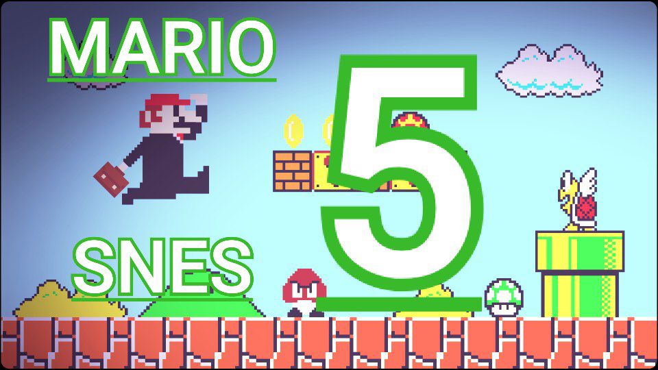 #5 Супер Марио на SNES