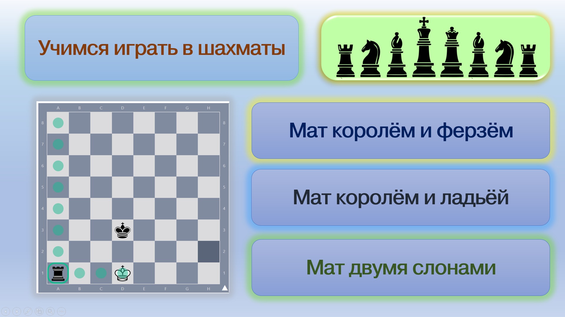 Учимся играть в швхмвты. Мат одинокому королю.