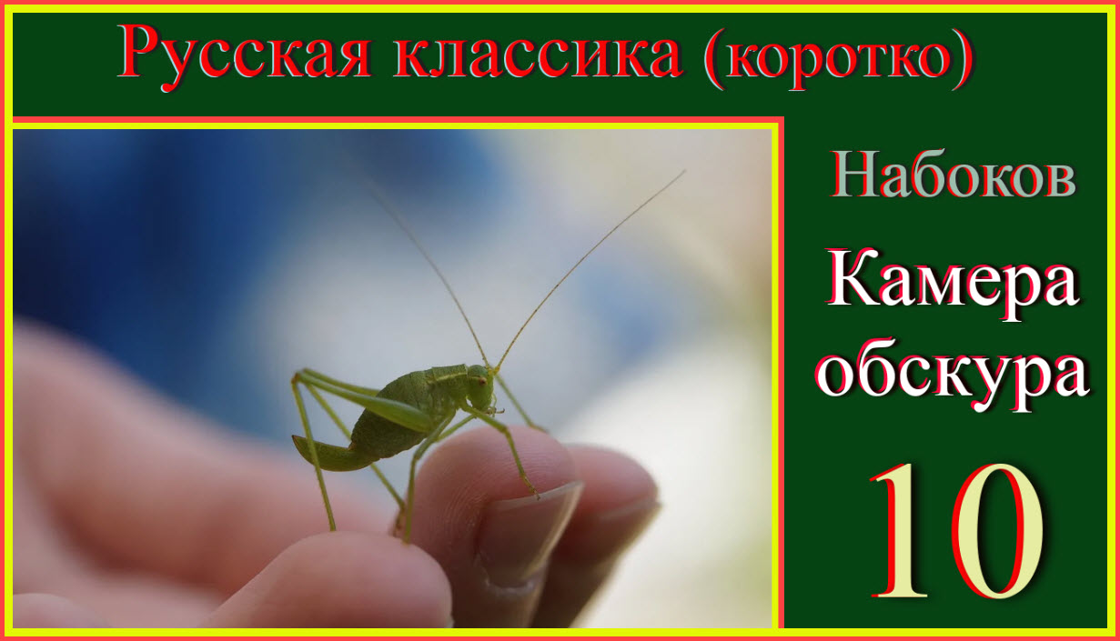 Русская классика (коротко) Набоков Камера обскура 10
