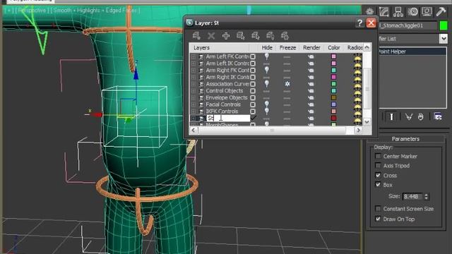 5. Completing the jiggle rig