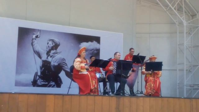 Попурри военных песен на празднике в честь победы в Великой Отечественной Войне Уфа-2021