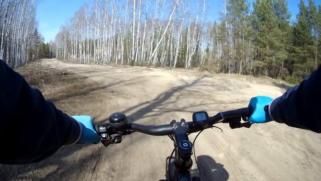 Велопокатушка №10. [4K] Малышевский лес
