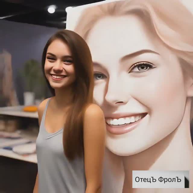 Девушка мечты - Ненси. Нейросеть