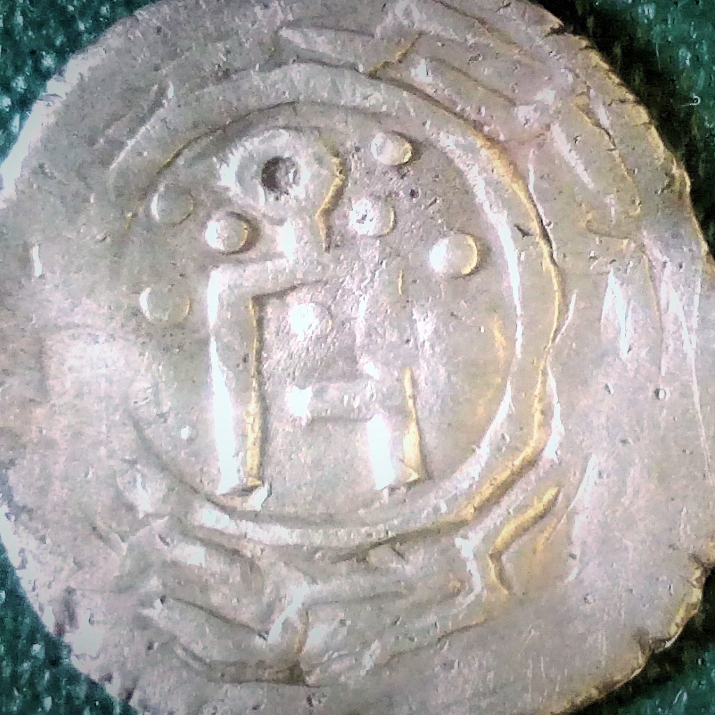 Серебряный Дирхем. Золотая Орда. 13 век.