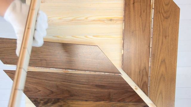 Инженерная доска Esse Французская Елка Американский Орех