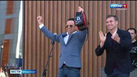 Празднование 10-летия технопарка «Русклимат ИКСЭл» в выпуске новостей телекомпании «Россия-1»