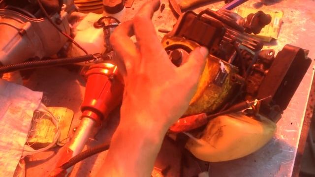 Причины перегрева бензокосы. Не правильное сцепление и эксплуатация.