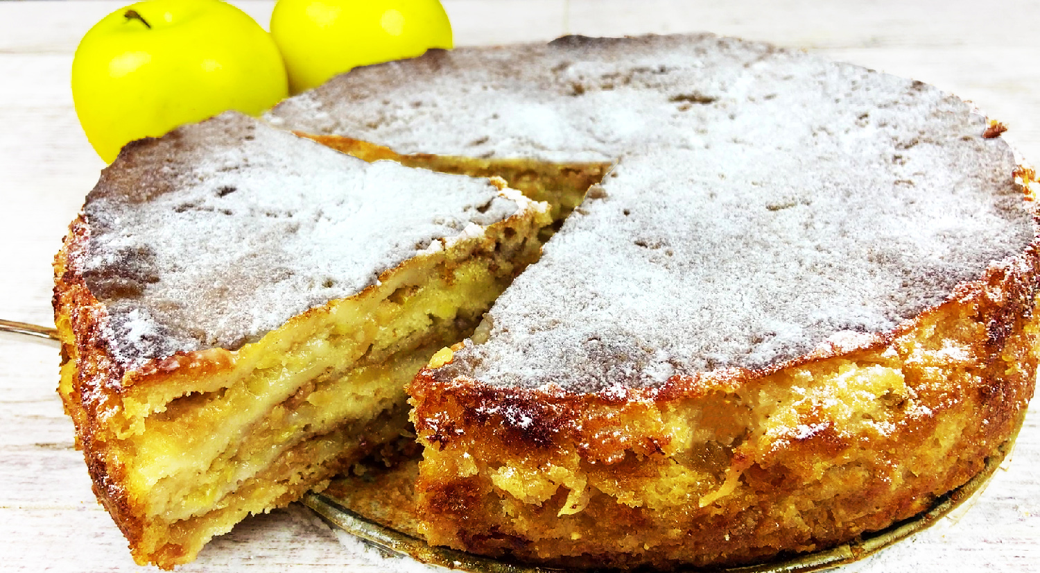 Стакан манки , стакан муки и стакан сахара: яблочный пирог "3 стакана" со времён СССР