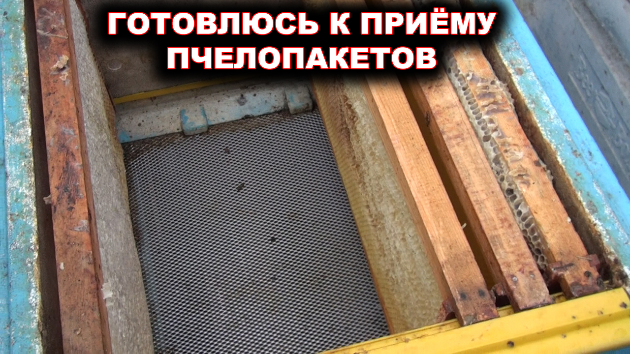 Подготовка к приёму пчелопакетов.