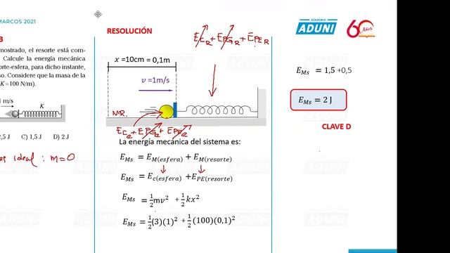 San Marcos Anual 2021 | Semana 16 Física