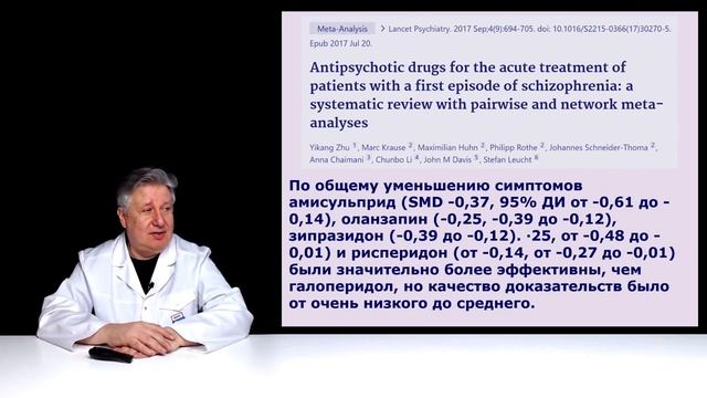 Рисполепт (рисперидон) против амисульприда