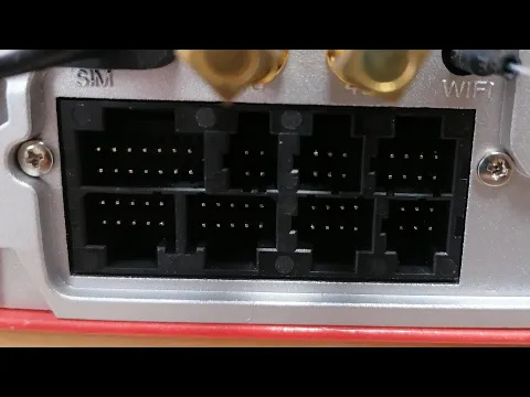 Назначение переходников разъёма №3 Андроид автомагнитолы