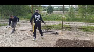 Фундамент под откатные ворота из свай | СВАИ ВМЕСТО ЗАКЛАДНОЙ!