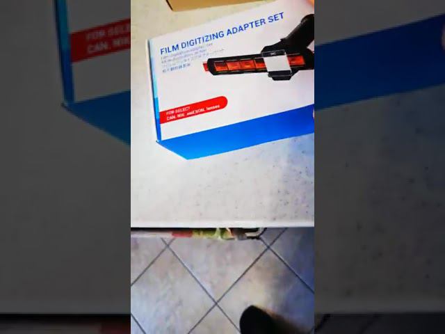 Посылка преобразователь фотопленок в цифру JJC 35